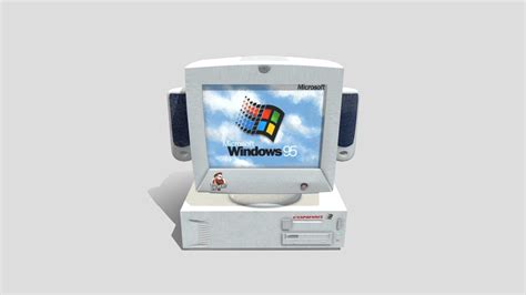 Old Pc Compaq 3d Model By Trovatoariel [4f2e503] Sketchfab