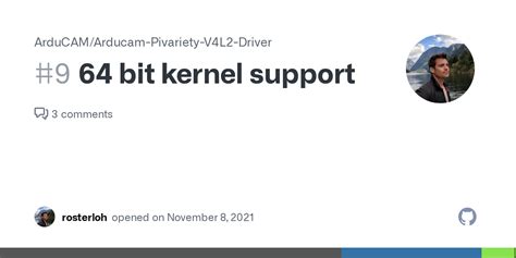 64 Bit Kernel Support Issue 9 ArduCAM Arducam Pivariety V4L2