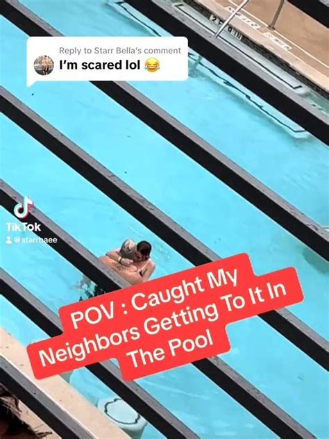 Filme Un Couple En Train De Faire Lamour Dans Une Piscine