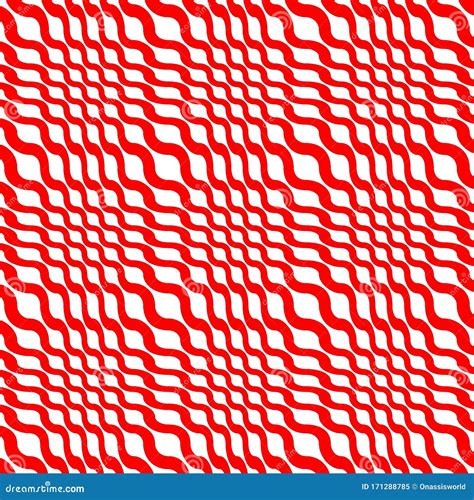 Red Shapes Color Abstract Background Stock Illustration Illustration