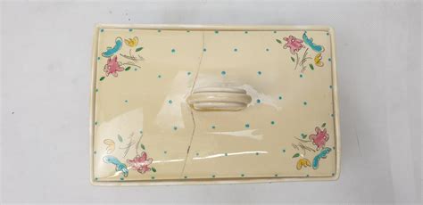 1930s Art Deco Clarice Cliff Biarritz Tureen As Found Sally Antiques