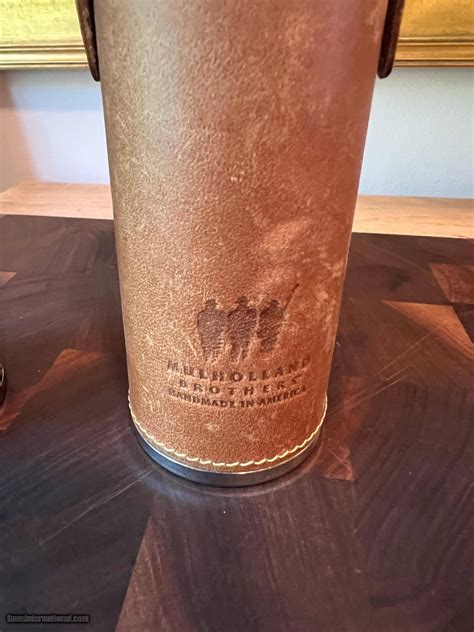 Mulholland Brothers Leather Field Flask S