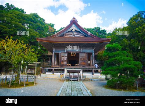 Kita Shrine In Ishikawa Japan The Religion For Japanese People Is