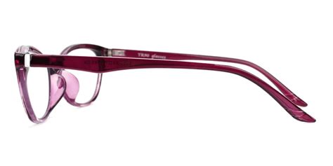 Arya Cat Eye Purple Frames Glasses Abbe Glasses