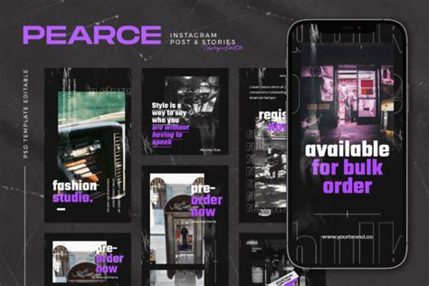 Pearce Instagram Social Media Template Graphic By Novendi88 · Creative