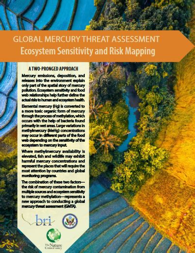 Global Mercury Threat Assessment Ecosystem Sensitivity And Risk