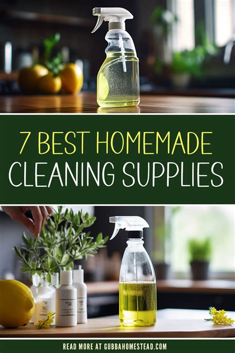 7 Best Homemade Cleaning Supplies Gubba Homestead