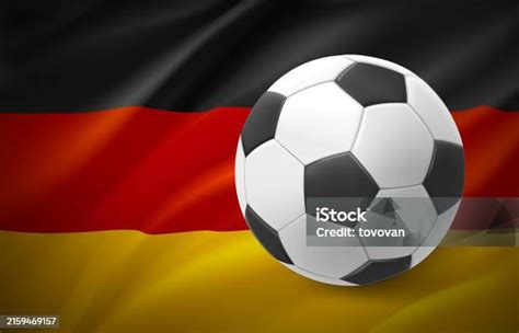 축구 공을 가진 독일의 국기 축구 국가 대표팀 개념입니다 3d 벡터 일러스트 레이 션 0명에 대한 스톡 벡터 아트 및 기타 이미지 0명 경기 스포츠 경쟁 Istock
