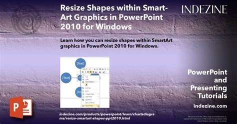 Resize Shapes Within SmartArt Graphics In PowerPoint For Windows
