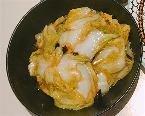 【醋溜白菜的做法步骤图，醋溜白菜怎么做好吃】胖甜鹅下厨房