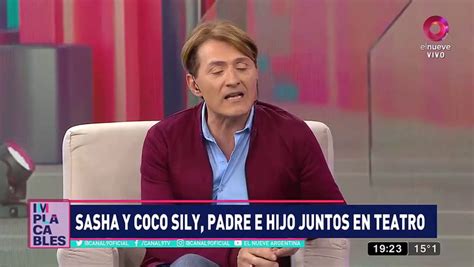 El Tenso Ida Y Vuelta Entre Coco Sily Y Su Hijo Sasha Al Trabajar
