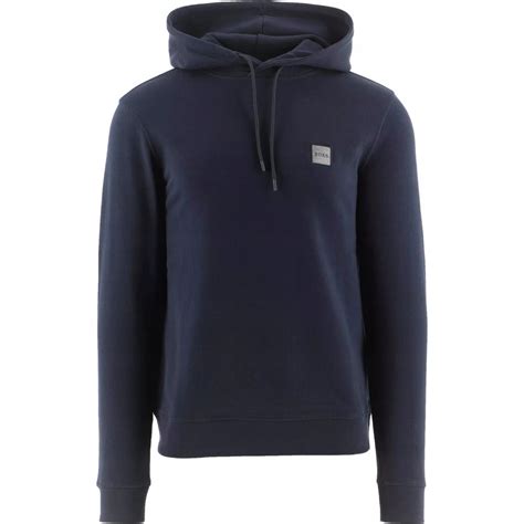HUGO BOSS męska bluza z kapturem NAVY BLU NOWOŚĆ L 12295342257