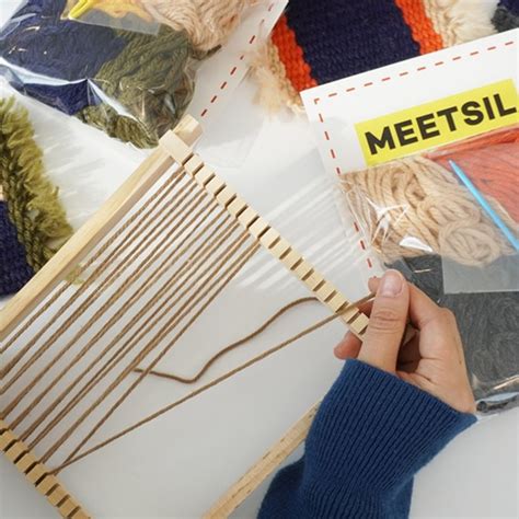 아이월드 위빙 공예 키트 티코스터 만들기 Diy 세트 간편식밀키트반찬