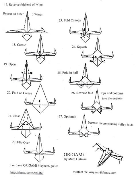 Star Wars Origami Star Wars Paper Arts Origami Resource Center
