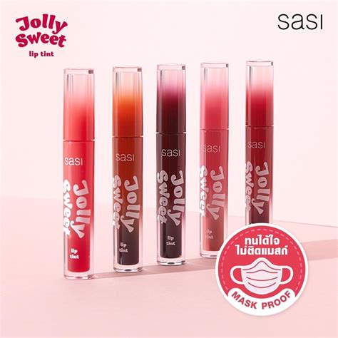 Sasi Jolly Sweet Lip Tintศศิ ลิป ทินท์ จอลลี่ ขนาด 3 G Shopee Thailand