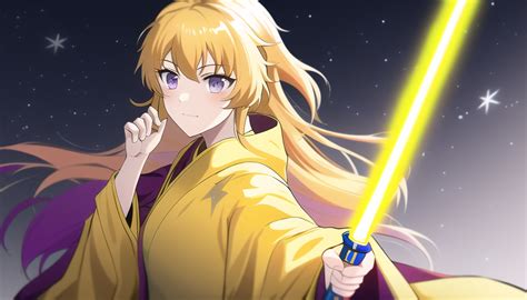 Jedi Team Rwby Yang Xiao Long By Kiritokazuro117 On Deviantart