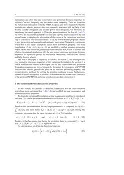A Structure Preserving Parametric Finite Element Method For Area Conserved Generalized Mean
