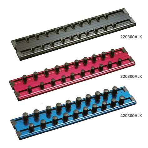 Extra Slim Socket Rail Dual Row And Quick Lock Aluminum Socket Rails Extra Slim Socket Rail Dual Row And Quick Lock Aluminum Socket Rails
