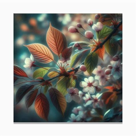 Cherry Blossoms Canvas Print By Visualvibes4u Fy