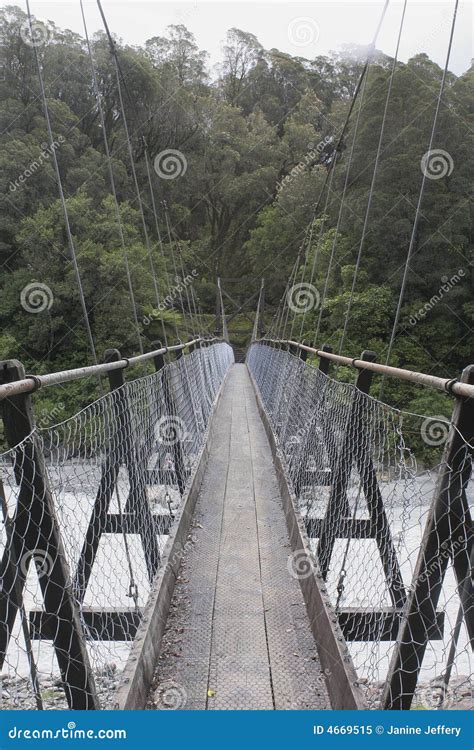Swing Bridge On The Canal Royalty Free Stock Image