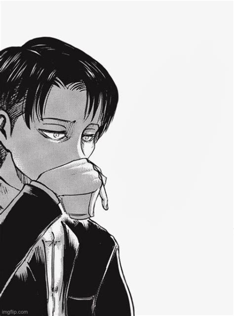 Levi Sipping Tea Meme Generator