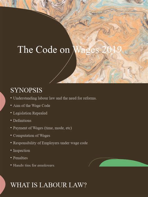 The Code On Wages 2019 Pdf Cost Of Living Employment
