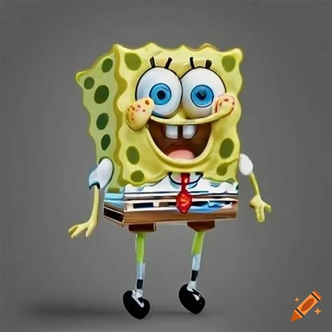 Spongebob Sitting On Craiyon