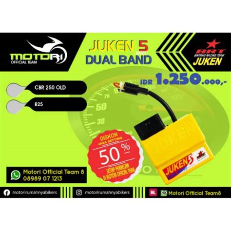 Jual Ecu Juken 5 Dualband BRT CBR 250 Old, R25/MT25 | Shopee Indonesia