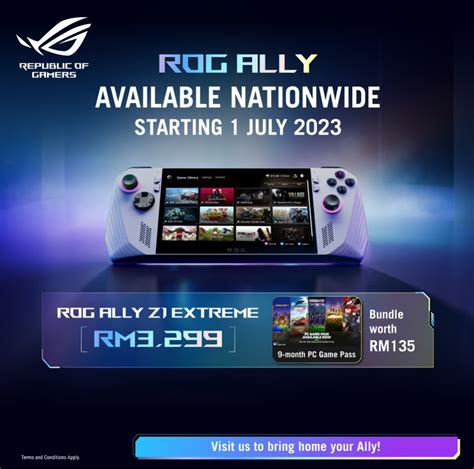 The Asus Rog Ally Is Now Officially On Sale In Malaysia