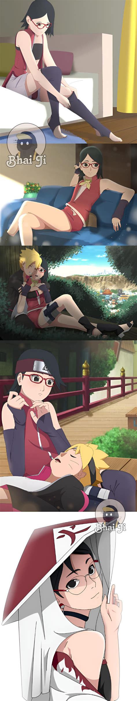 Raaj Sarada X Boruto ️💯 Cute Couples 😍 Anime Boruto Animeedit