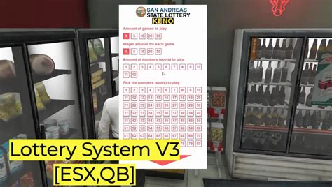 Lottery System V3 [esx Qb] Fivem Store