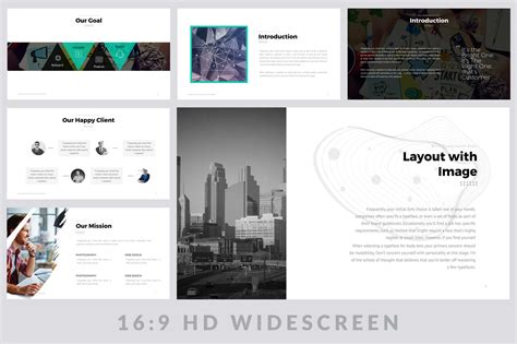 Geometric PowerPoint Template By ZAAS TheHungryJPEG Com