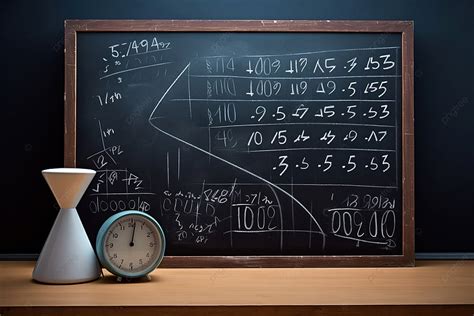 A Blackboard With Some Math Maths Background Calculation High Resolution Education Background