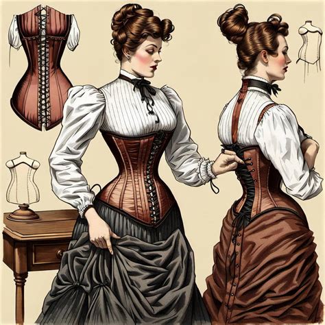 Victorian Corset Training By Bonesnadbusk On Deviantart