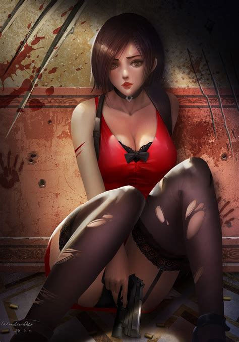 Ada Wong Resident Evil And 2 More Drawn By Turewindwalker Danbooru