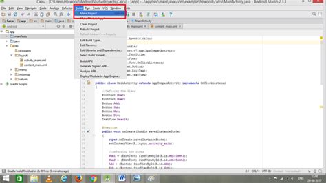 Create Native Calculator Android Application