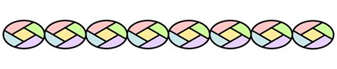 Free Vectors Stained Glass Line Material Simple Decorative Ruled Line
