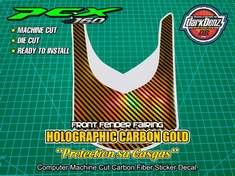 Pcx Carbon Matte D Glossy Carbon Holographic Carbon Custom Made By Darkbenz Lazada Ph