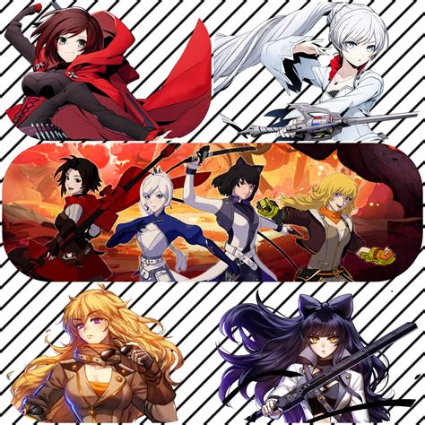 Team Rwby Collage 4 By Cacartoonfan On Deviantart