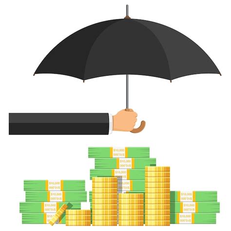 Premium Vector Money Protection Concept