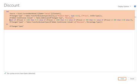 How To Use Nested If Statements In Power Query 5 Examples Excelgraduate