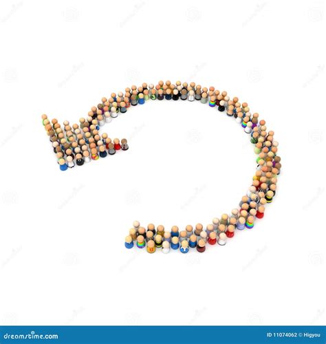 Cartoon Crowd Cycle Stock Illustration Illustration Of Public 11074062