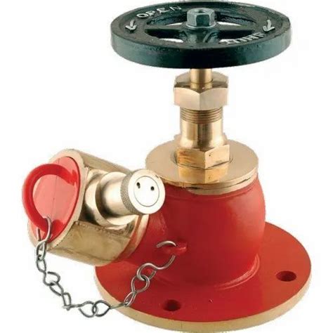 Flange End Medium Pressure Brass Fire Hydrant Valve Valve Size 80 X