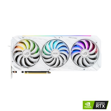 Rog Strix Geforce Rtx 3070潮競白 Oc 超頻版8gb Gddr6 顯示卡