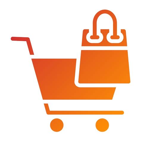 Premium Vector Vector Design Shopping Icon Icon Style