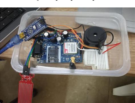Figure 1 From Design Of Earthquake Simulation Model And Flood Detection System For Alert And