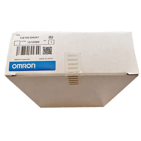 Omron PLC CS Series Analog Outputs Units CS W DA DA DA C United Automation