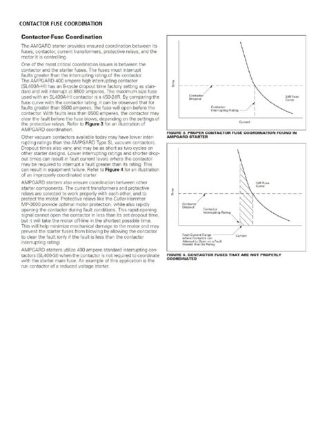 Contactor Fuse Coordination Pdf
