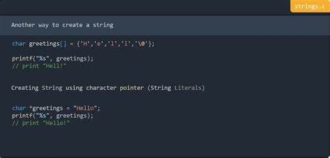 C Programming Cheat Sheet Next Step Infotech