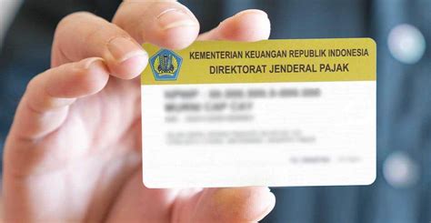 Contoh Kartu Npwp Terbaru Dan Cara Cetak Baru Npwp Yang Hilang